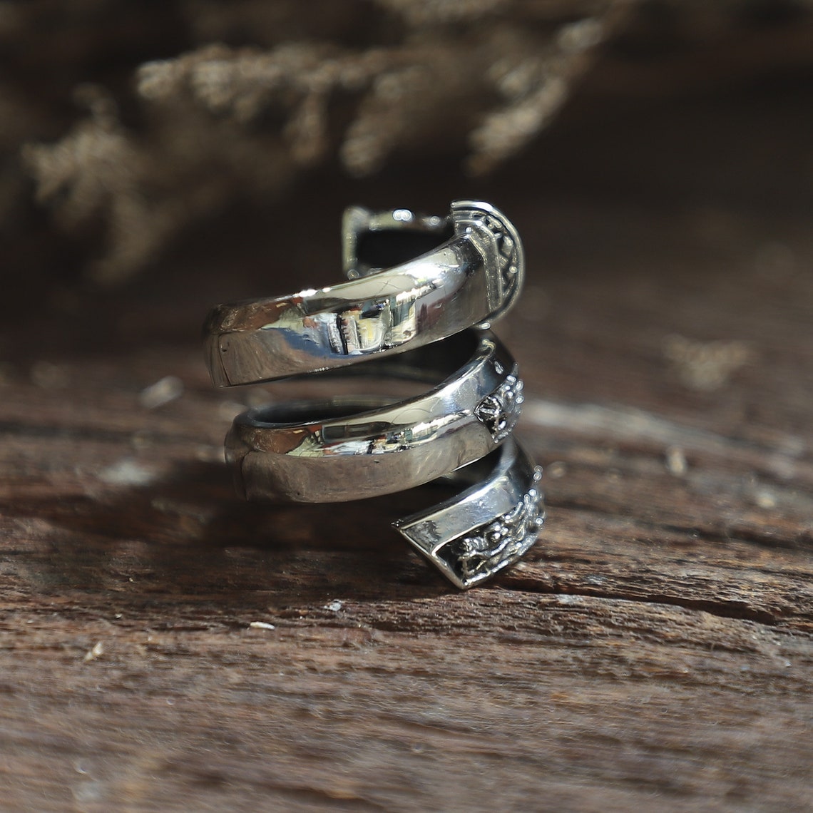 Samurai Sword Ring for Men Made of Sterling Silver 925 | Etsy