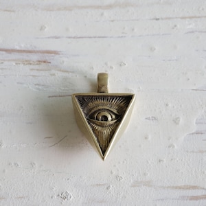 Illuminati Pendant Necklace for Unisex Made of Sterling Silver 925 and ...