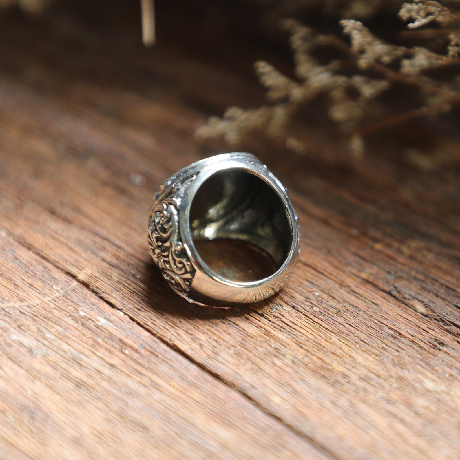 Odin Ravens Ring for Unisex Made of Sterling Silver 925 Viking - Etsy