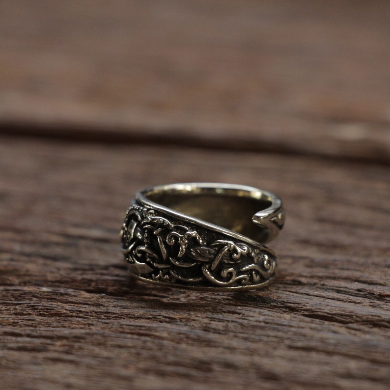 Odin Axe Ax Ring for Men Made of Sterling Silver 925 Viking - Etsy