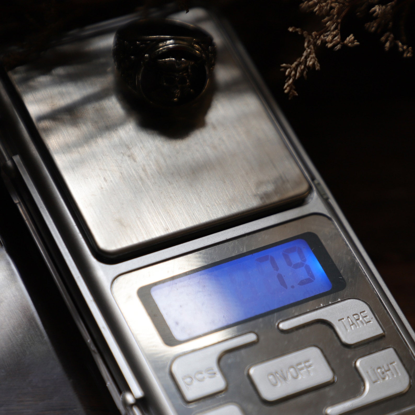 Pirate Skull Ring for Men Made of Sterling Silver 925 Vintage | Etsy