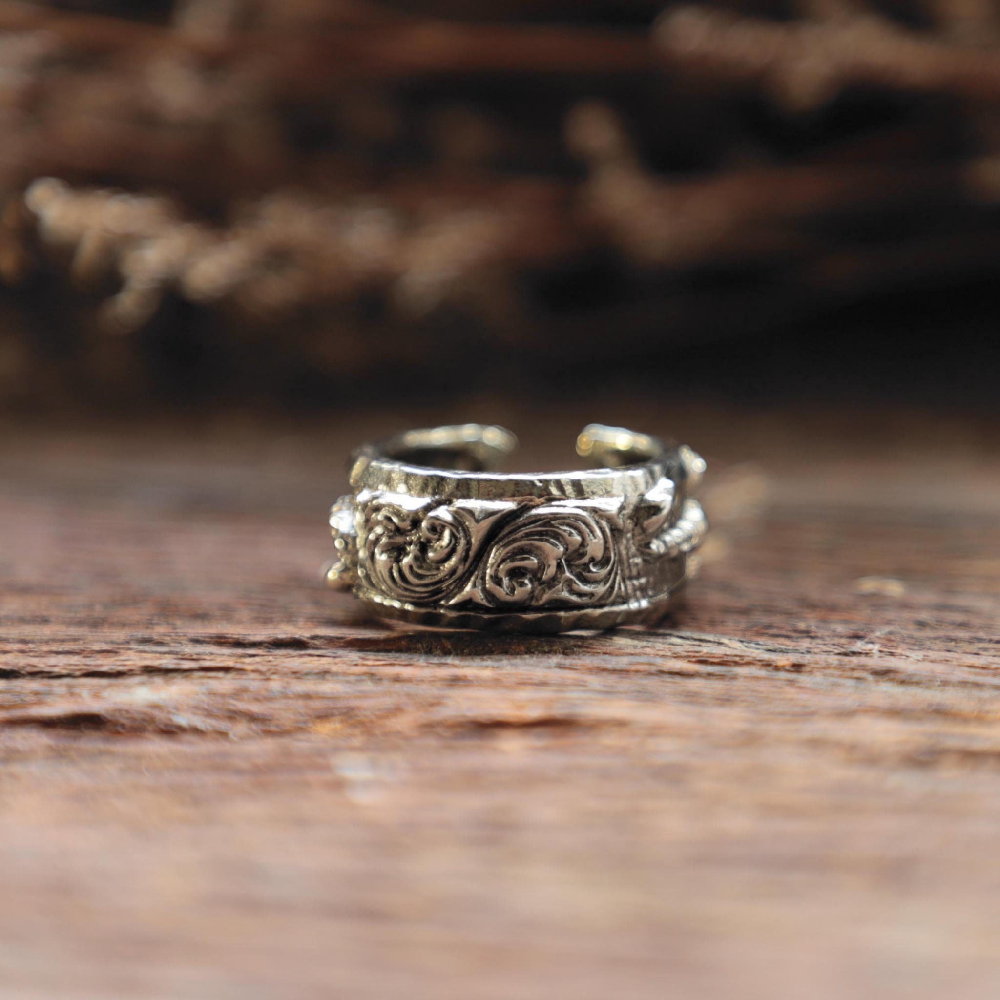 Gothic Scorpion Ring for Men Made of Sterling Silver 925 Biker | Etsy