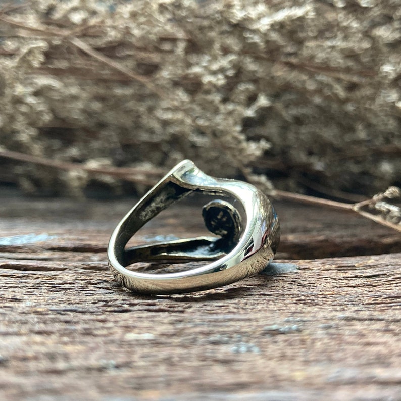 Thai Number 4 Four Ring for Unisex Made of Sterling Silver 925 ...