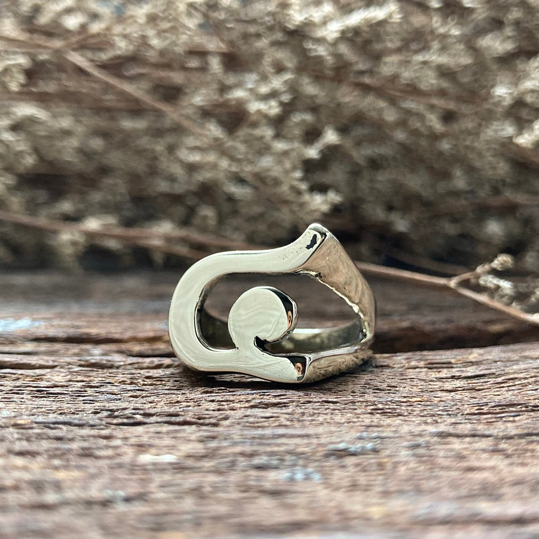 Thai Number 4 Four Ring for Unisex Made of Sterling Silver 925 ...