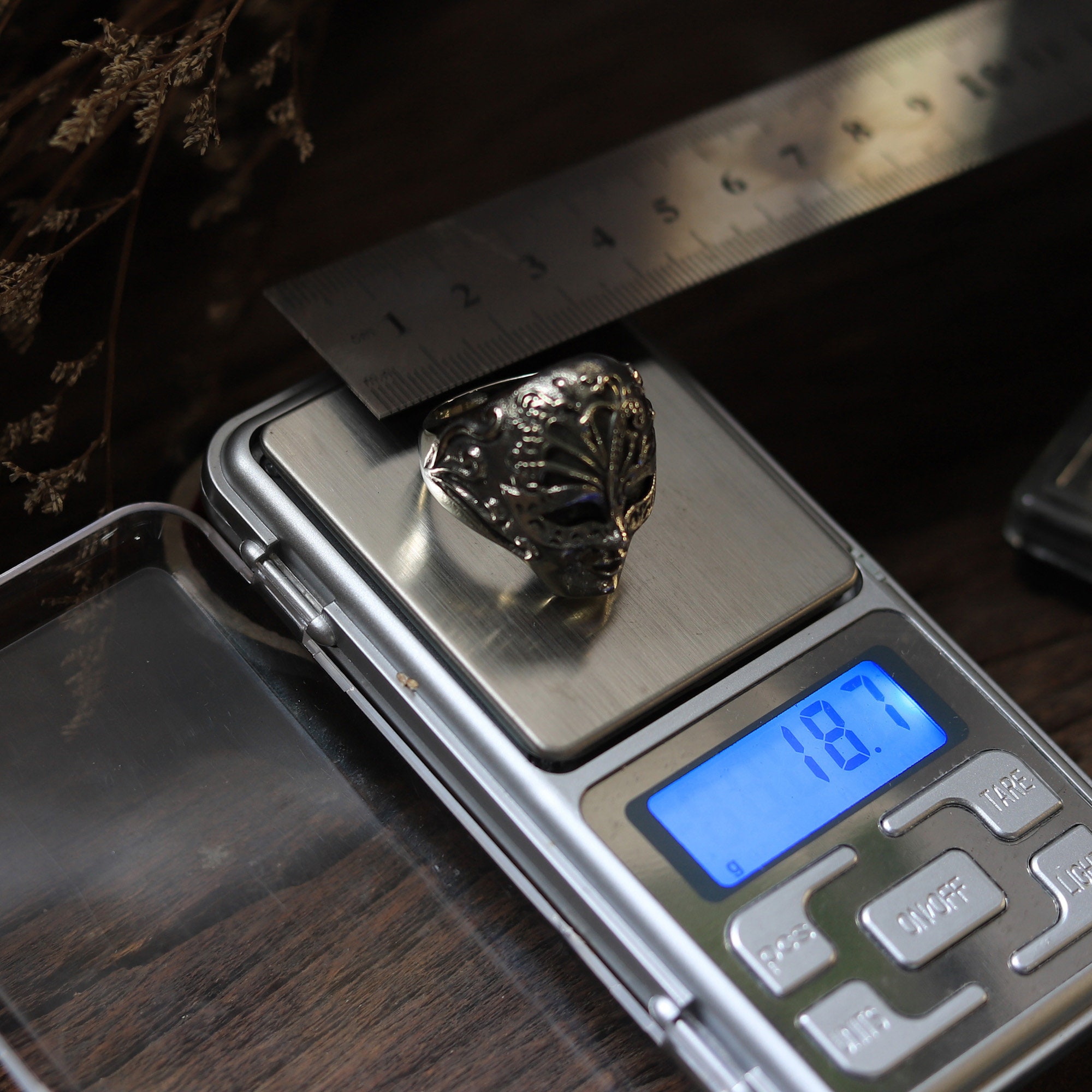 Masquerade Mask ring for unisex made of sterling silver 925 | Etsy