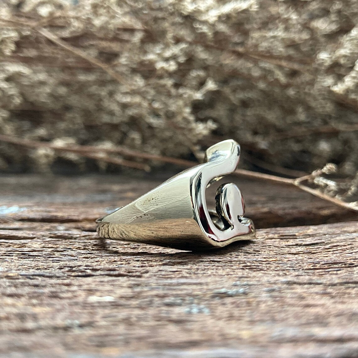 Thai Number 4 Four Ring for Unisex Made of Sterling Silver 925 ...