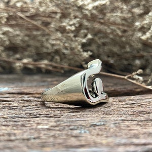 Thai Number 4 Four Ring for Unisex Made of Sterling Silver 925 ...