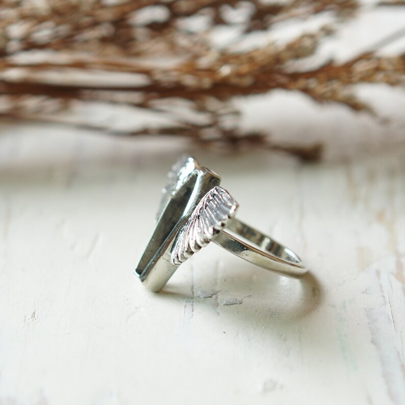 Coffin Angel Wings Ring for Women Made of Sterling Silver 925 | Etsy