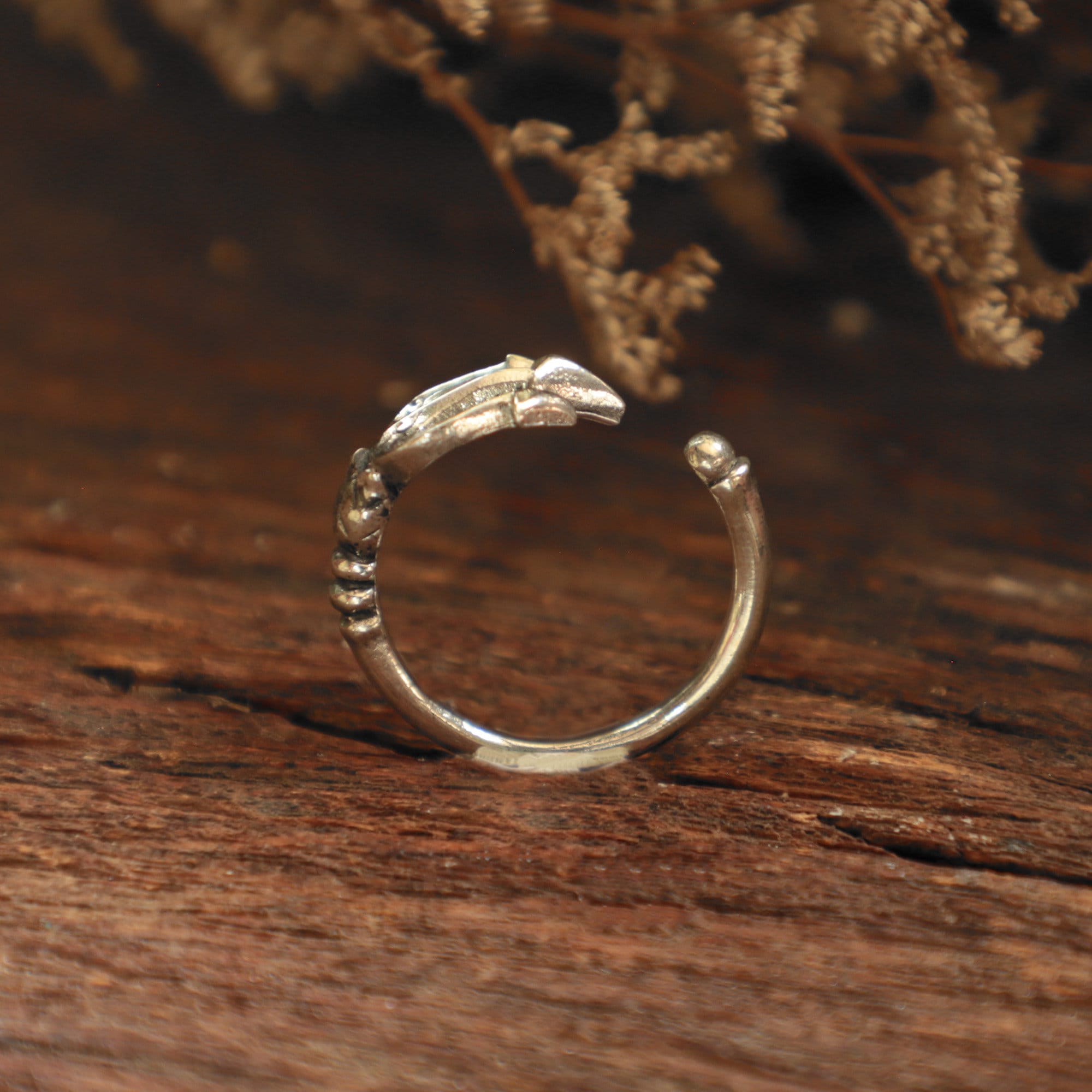 Poseidon Trident Ring for women made of sterling silver 925 | Etsy