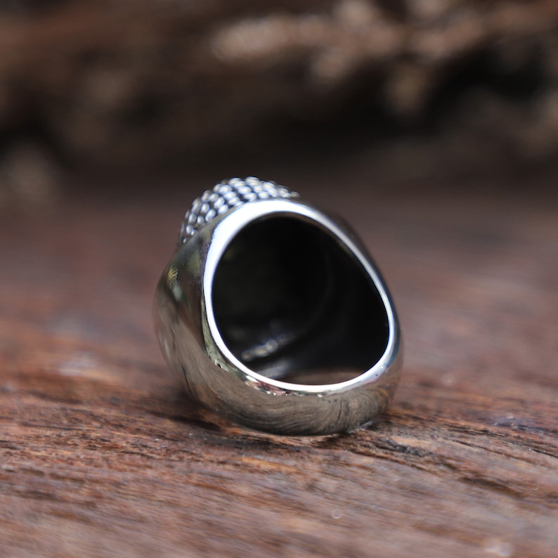 Ramayana Monster Ring for Unisex Made of Sterling Silver 925 Hindo ...