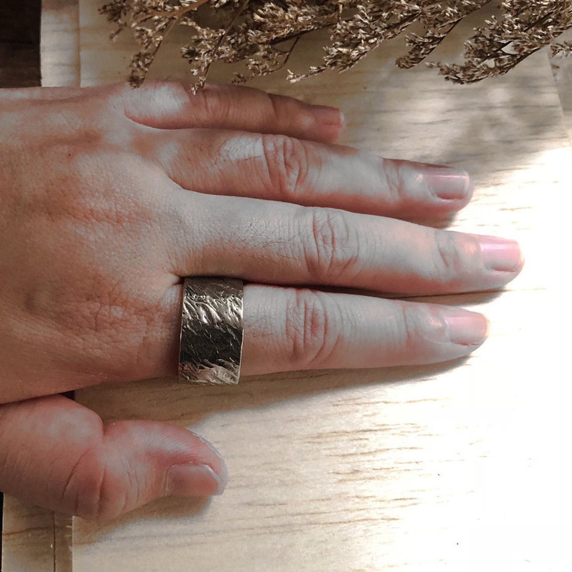 Tiger Pattern Ring for Unisex Made of Sterling Silver 925 | Etsy