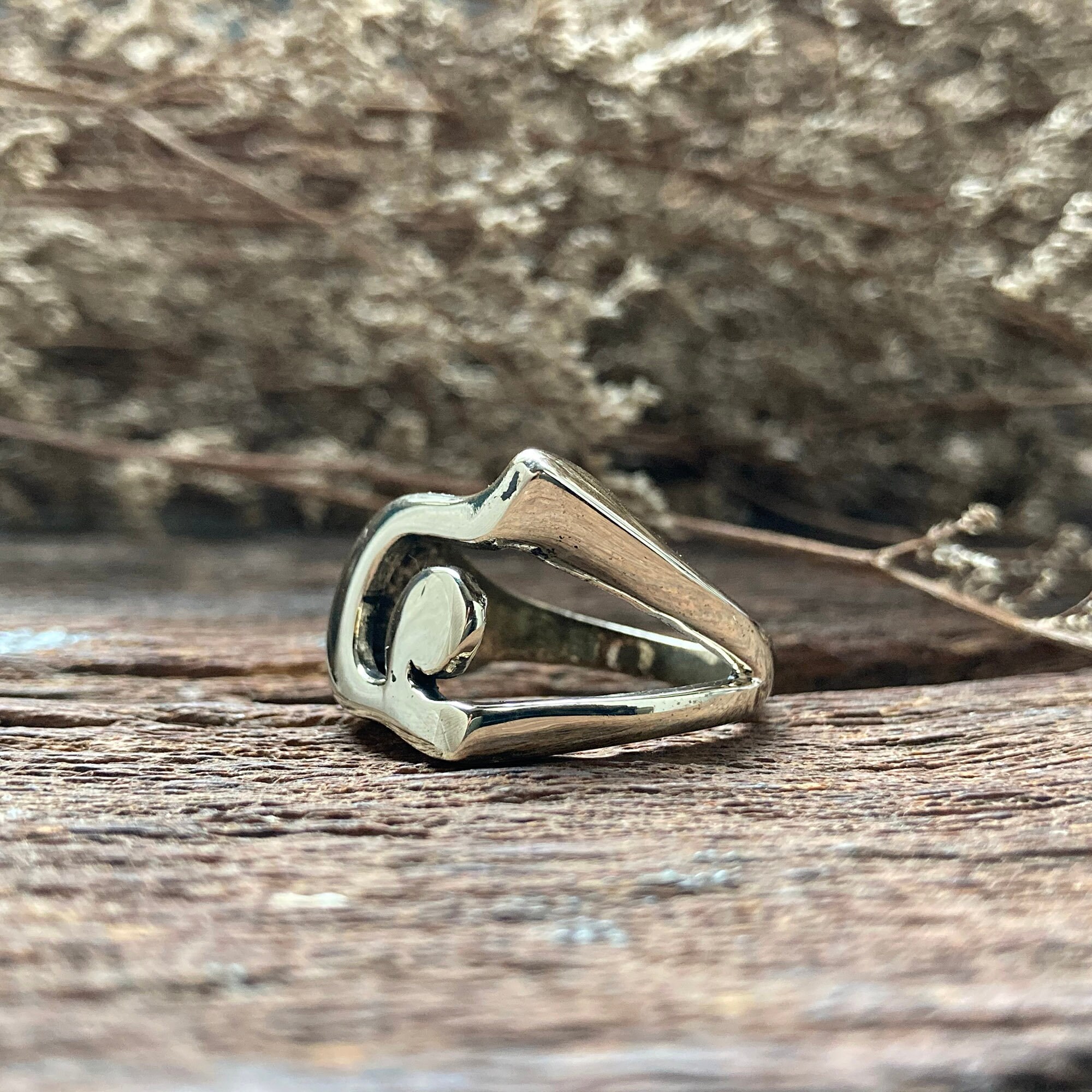 Thai Number 4 Four Ring for Unisex Made of Sterling Silver 925 ...
