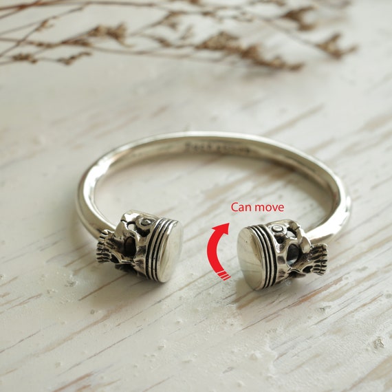 Biker skull bracelet store