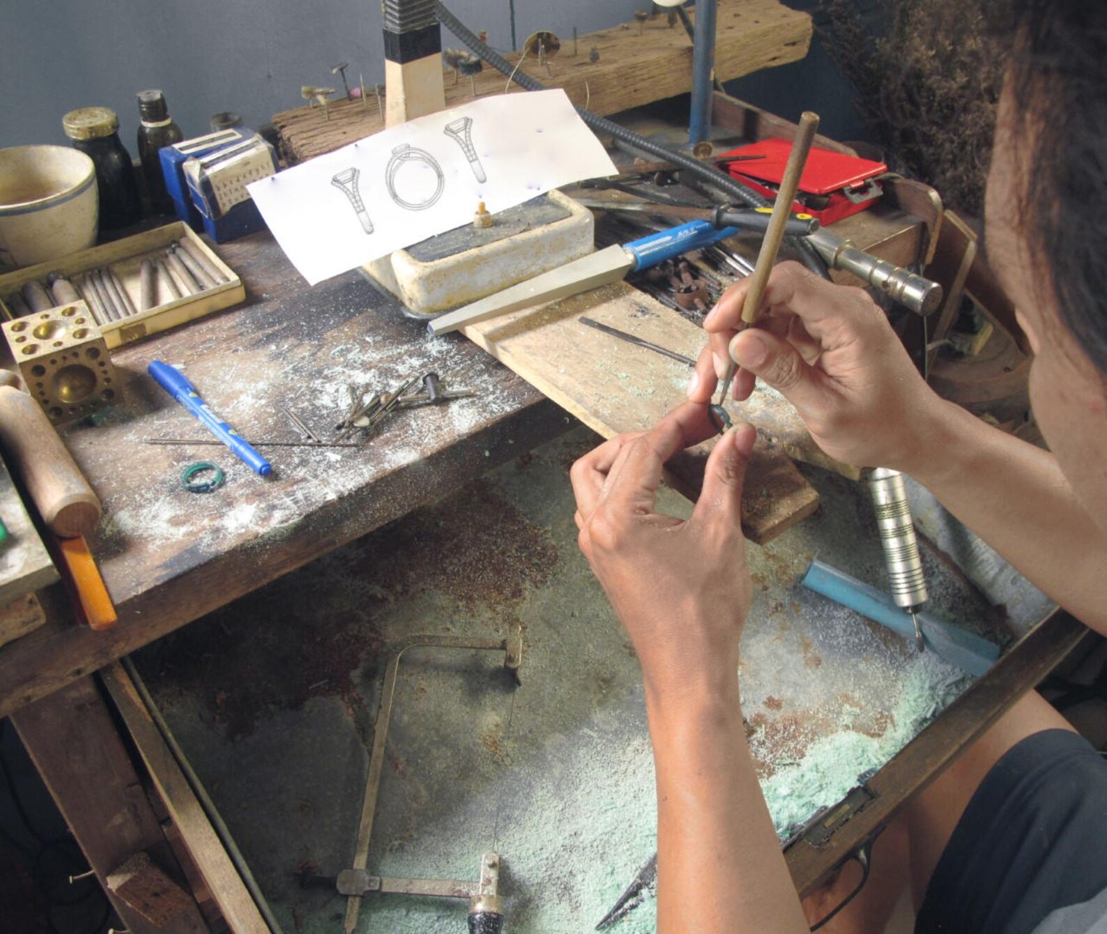 Human Heart Ring for Unisex Made of Sterling Silver 925 - Etsy