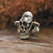 Skull Beard Ring for Men Made of Sterling Silver 925 Biker - Etsy