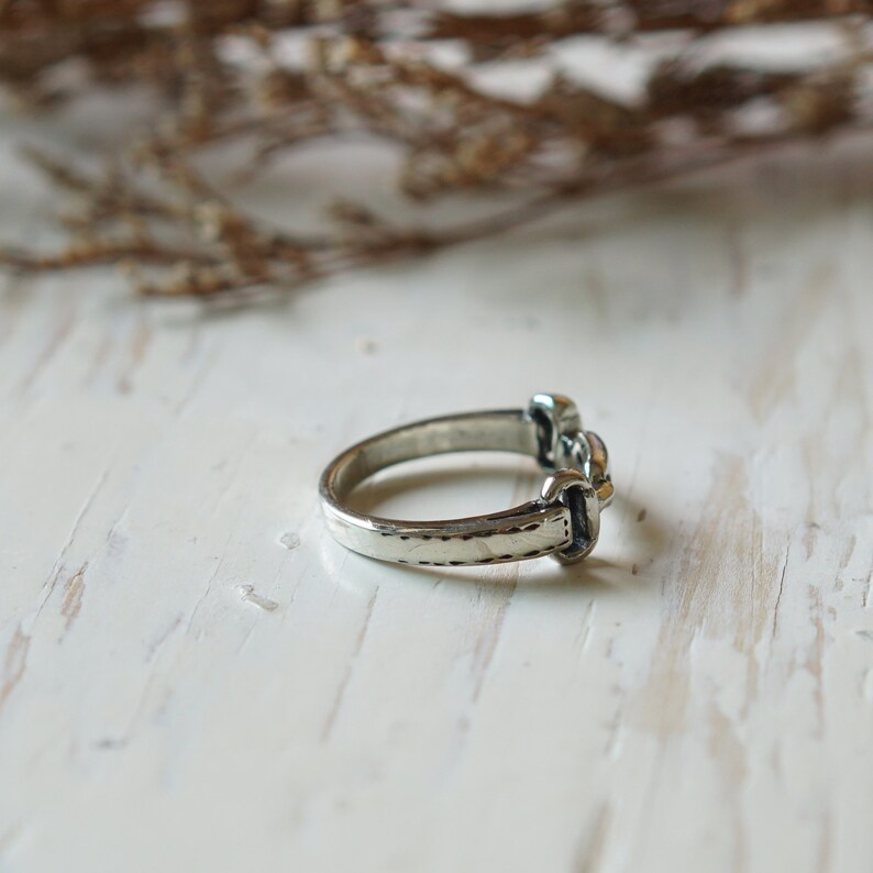 Snaffle Bit Horse Ring for Women Made of Sterling Silver 925 - Etsy
