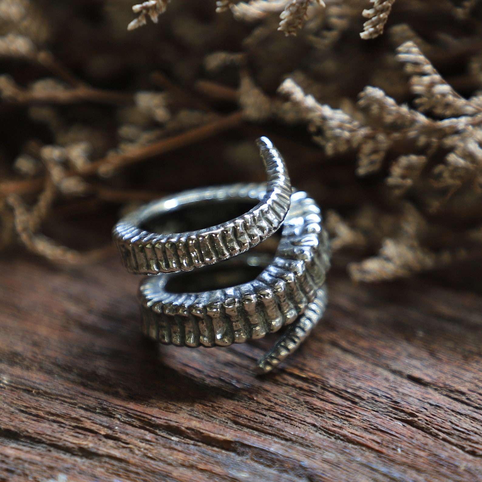 Horned Goat Ring for Men Made of Sterling Silver 925 Satanism | Etsy