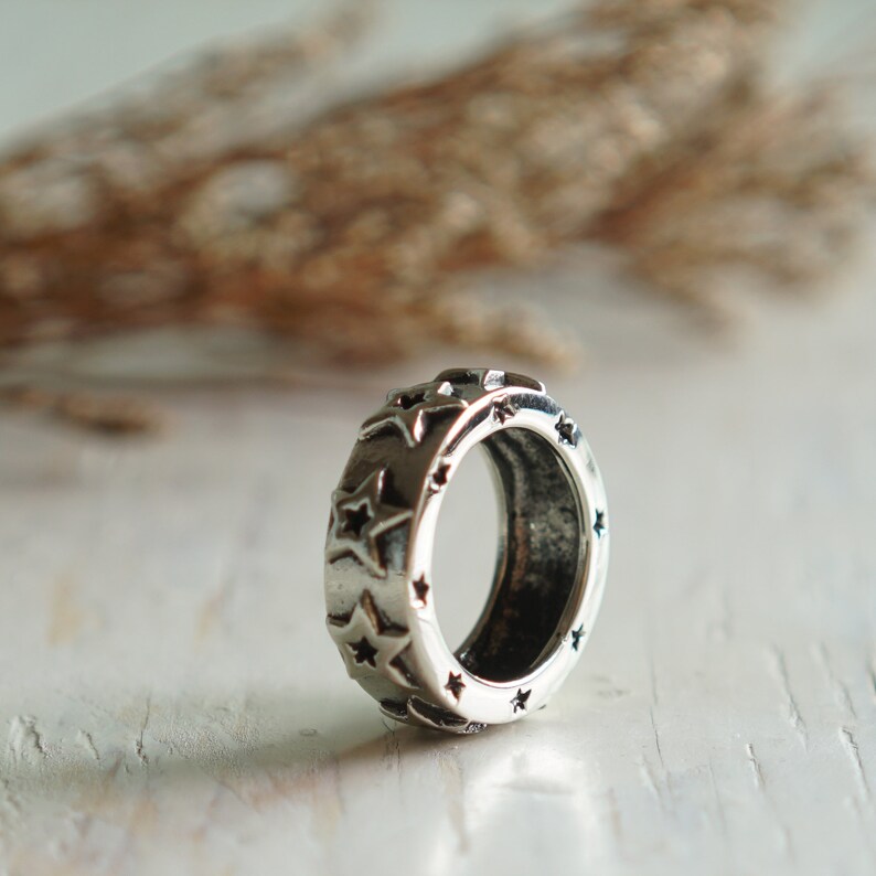 Western Star Ring for Men Made of Sterling Silver 925 Cowboy - Etsy