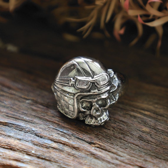 Motorcycle Helmet Ring