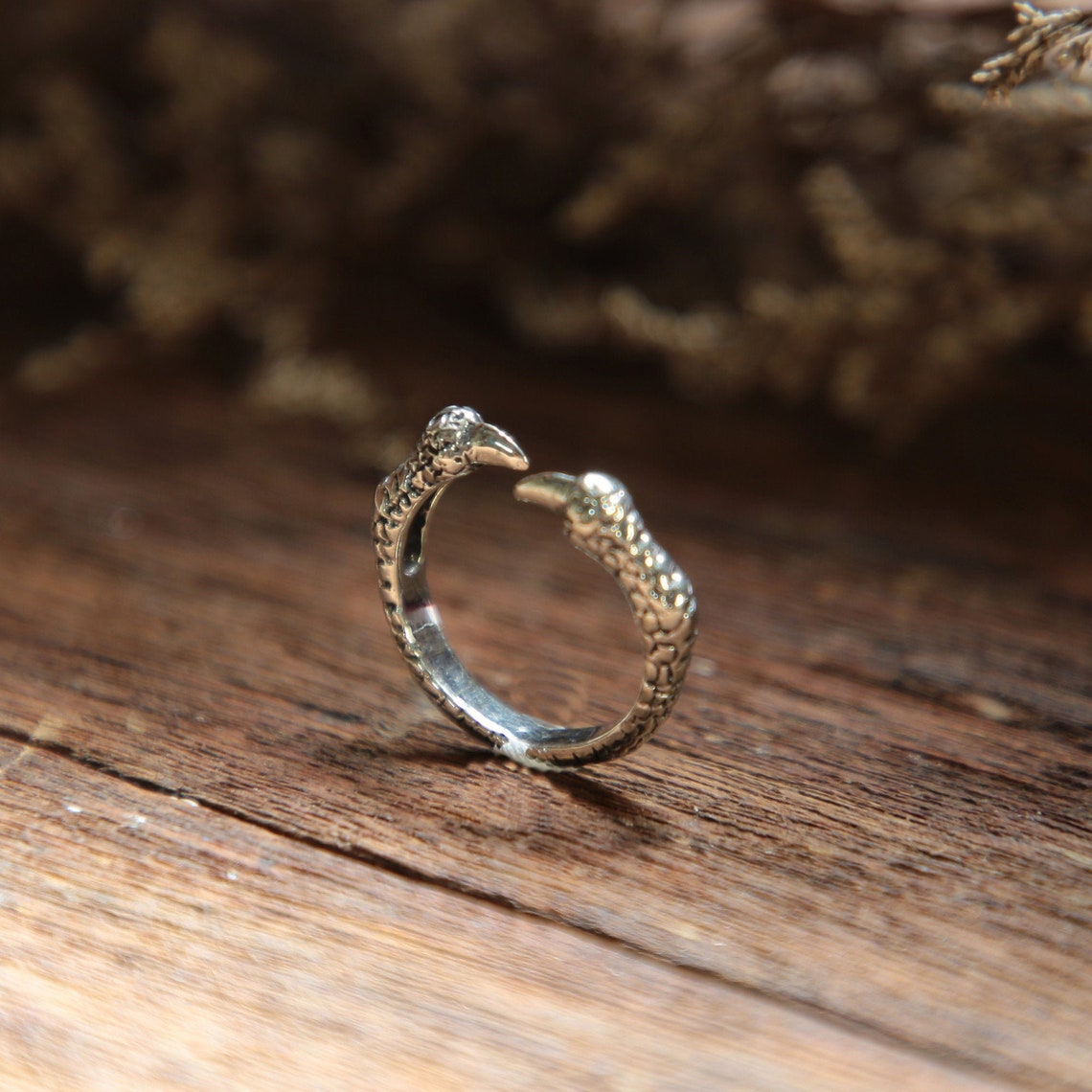 Dragon Claw Ring for Unisex Made of Sterling Silver 925 Gothic - Etsy