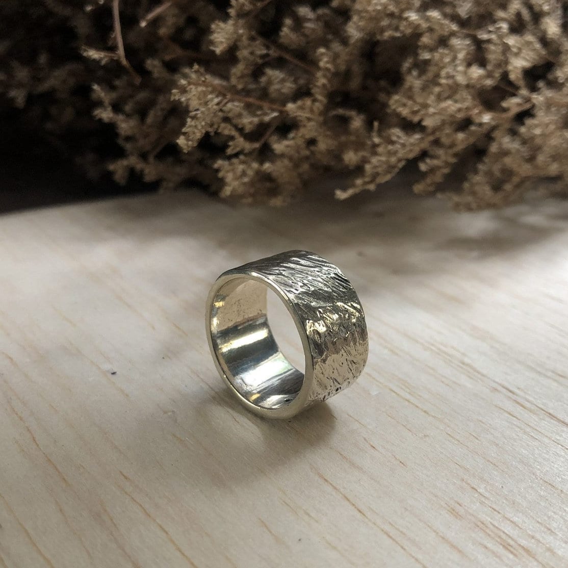 Tiger pattern ring for unisex made of sterling silver 925 | Etsy