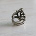 Witch Ring for Unisex Made of Sterling Silver 925 Witchcraft - Etsy