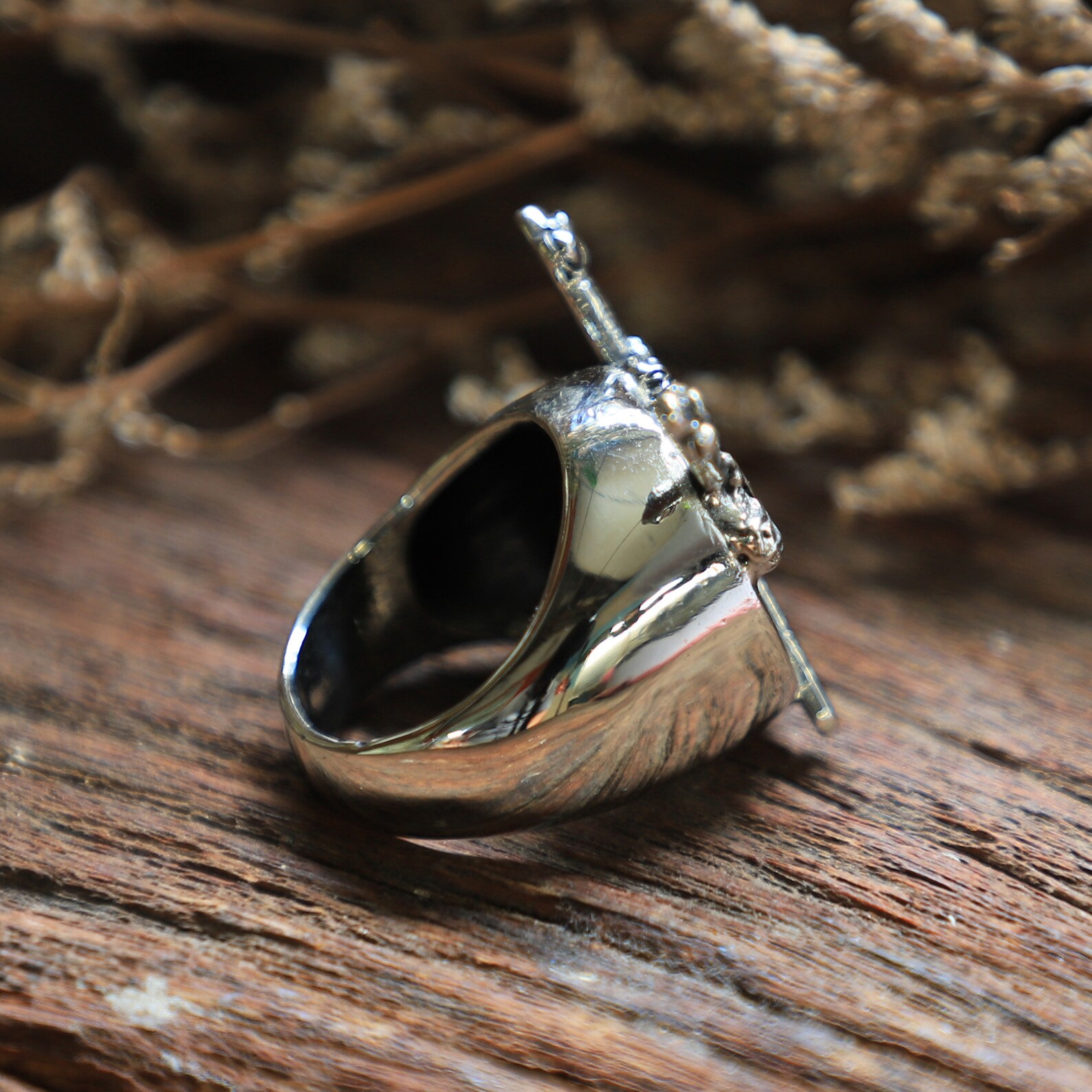 Medieval Sword Ring for Men Made of Sterling Silver 925 Viking Style - Etsy