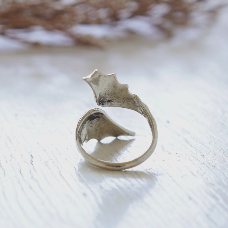 Dragon Wings Ring for Women Made of Sterling Silver 925 | Etsy