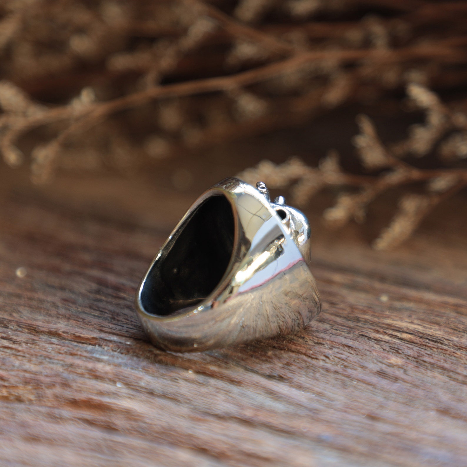 Human Heart Ring for Man Made of Sterling Silver 925 - Etsy