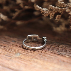 6 Six Skull Ring Custom Number for Women Made of Sterling - Etsy