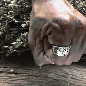 World Map Ring for Unisex Made of Sterling Silver 925 Minimal - Etsy