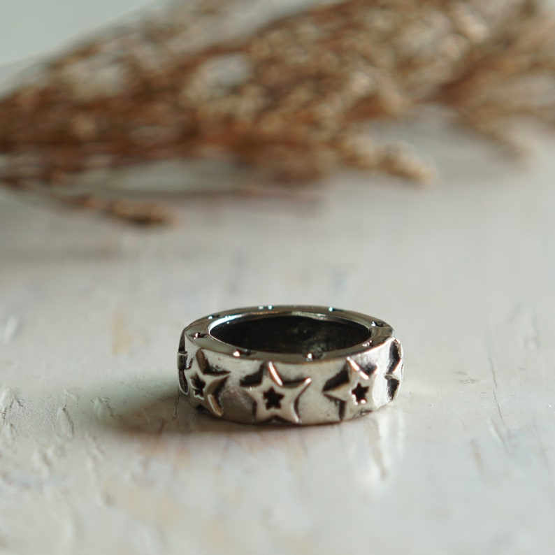 Western Star Ring for Men Made of Sterling Silver 925 Cowboy - Etsy