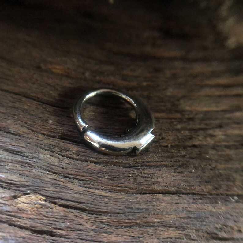 Illuminati Septum Ring for Unisex Made of Sterling Silver 925 Punk ...