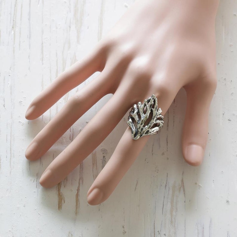 Witch Ring for Unisex Made of Sterling Silver 925 Witchcraft - Etsy