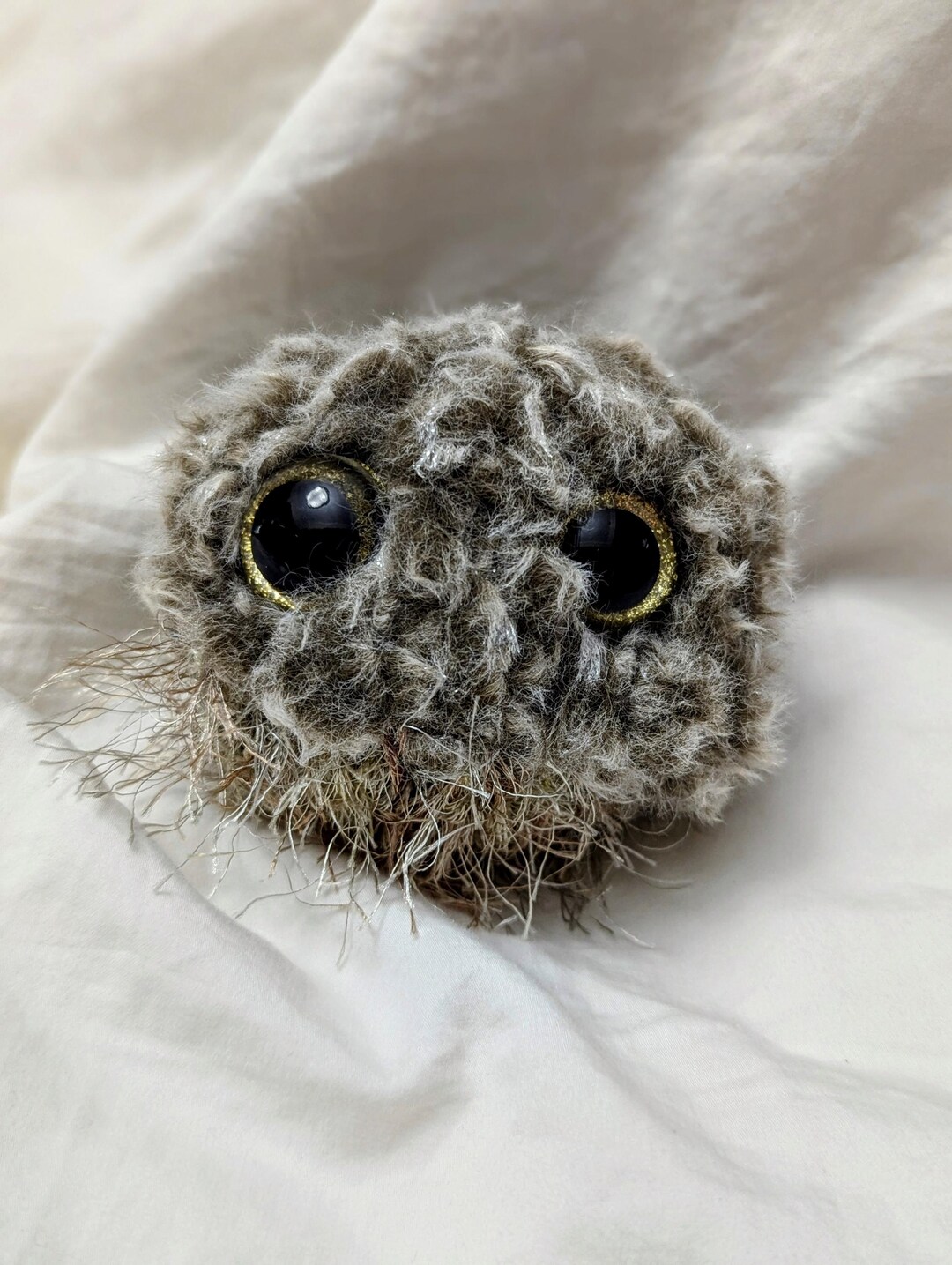 Emotional Support Creature Glitter Eyes Unique Cute Stress Relief Ball ...
