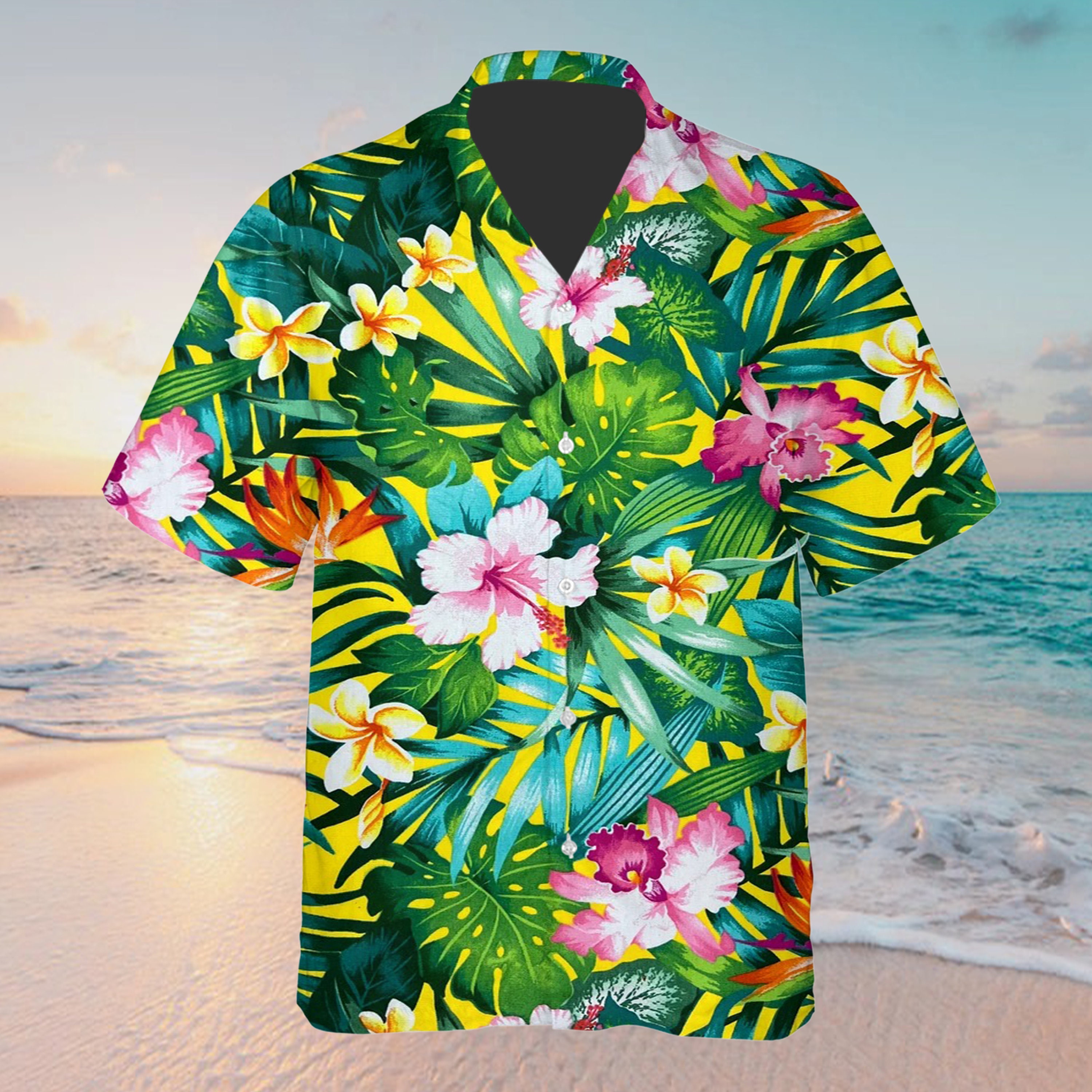 Hibiscus Aloha Hawaiian Shirt,Flowers Hawaiian Shirt sold by Gilbertina ...
