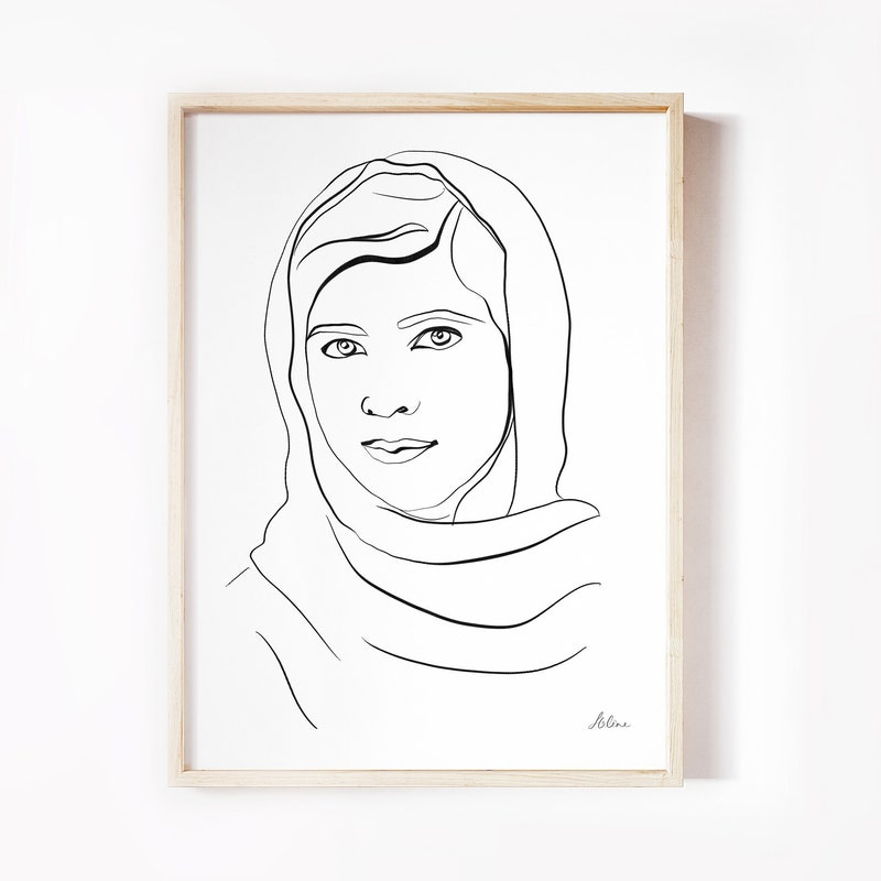 Malala Yousafzai - Etsy