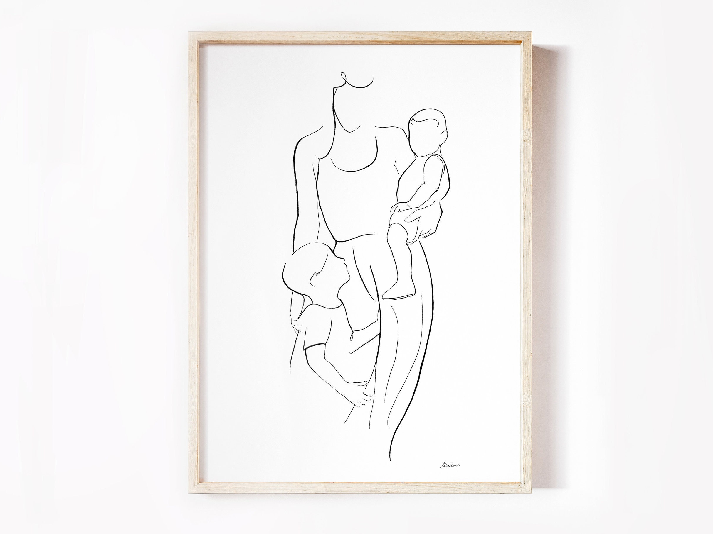 Line Art Drawings For Kids