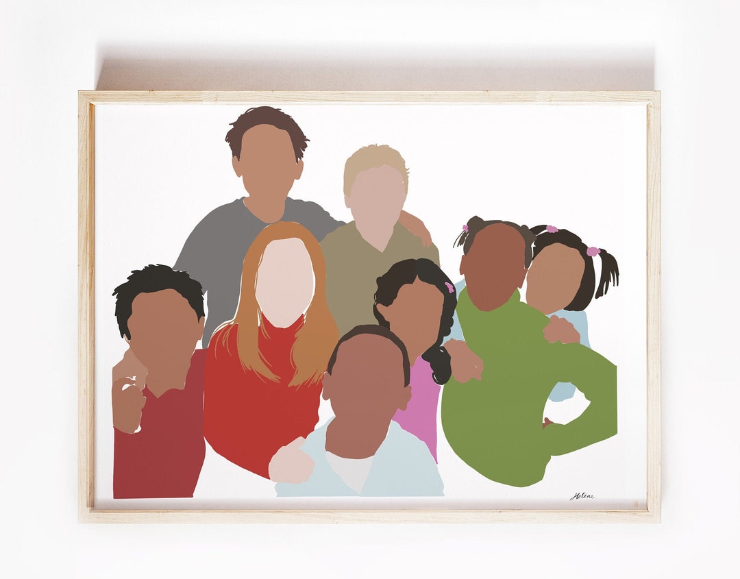 Diversity Print, BLM, Inclusivity Poster, Equality Art, Multi Race Art ...