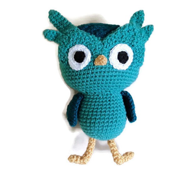 Mini Crochet Owl - Etsy