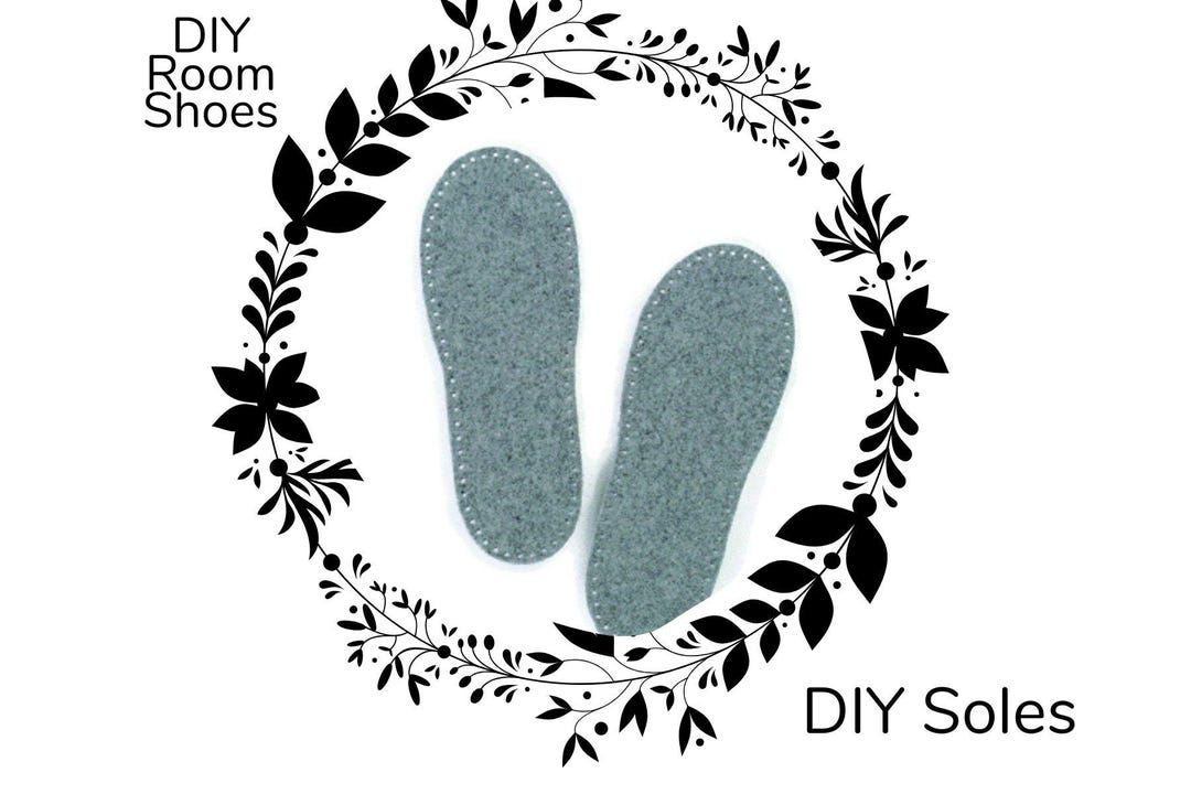 DIY Felt Shoe Bottom 24 Cm, Hamanaka Japanese Craft - Etsy