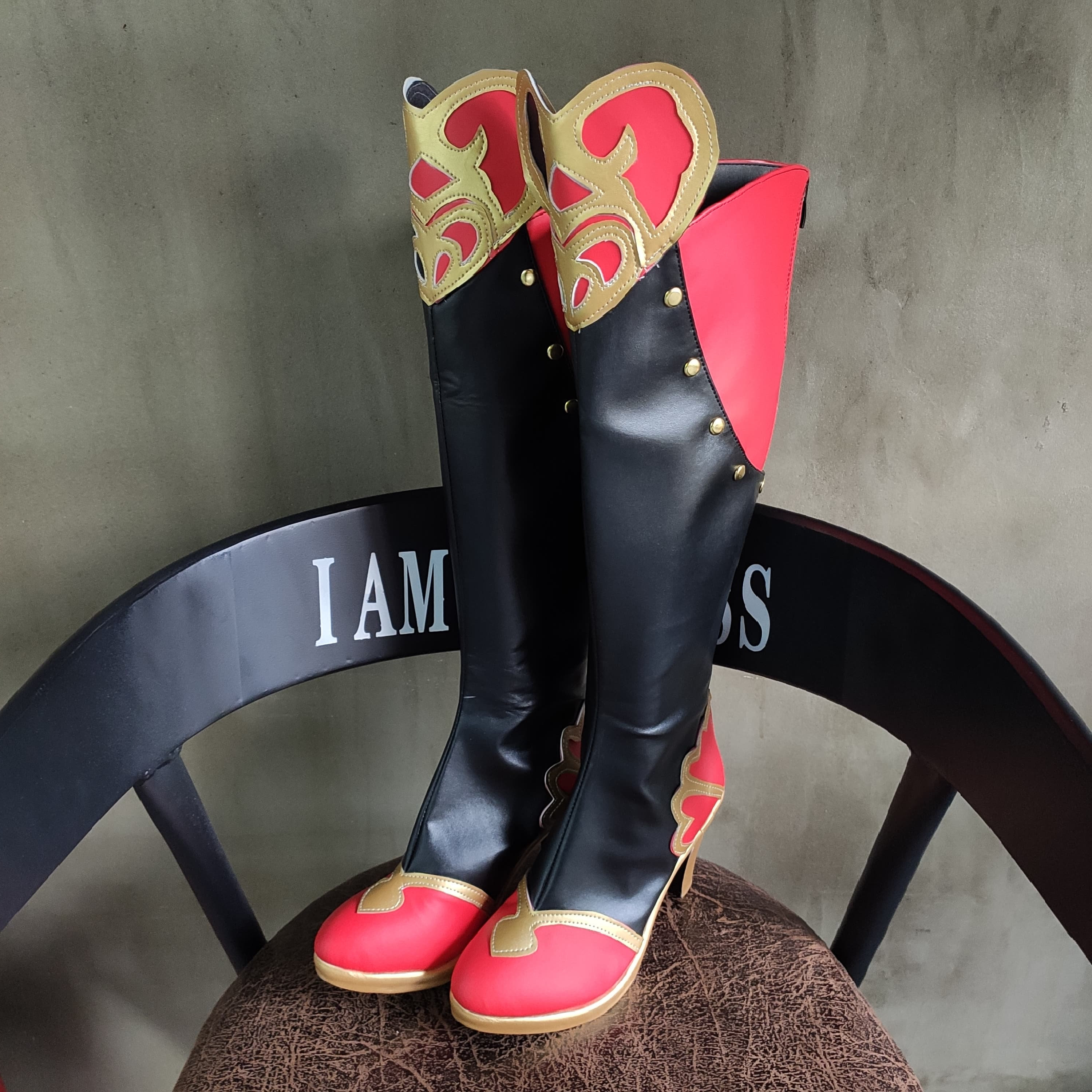 Riddle Rosehearts Shoes Twisted Wonderland Cosplay Boots - Etsy