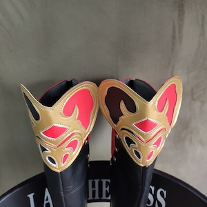 Riddle Rosehearts Shoes Twisted Wonderland Cosplay Boots - Etsy