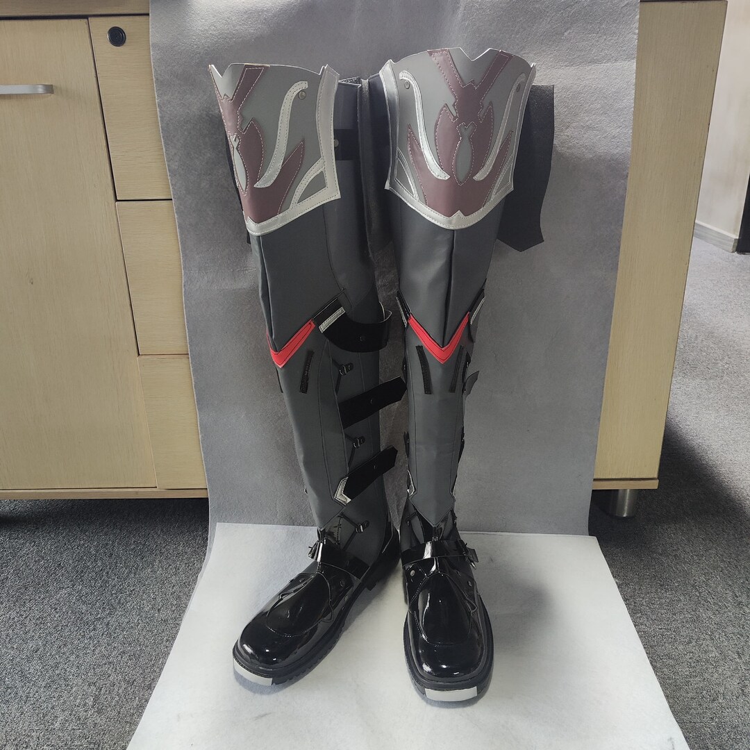 Genshin Impact Wriothesley Cosplay Boots Men Shoes - Etsy