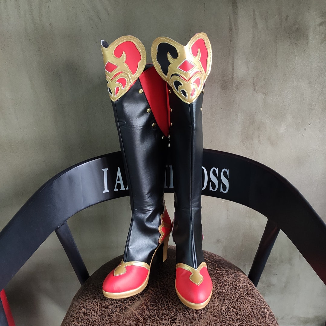 Riddle Rosehearts Shoes Twisted Wonderland Cosplay Boots - Etsy