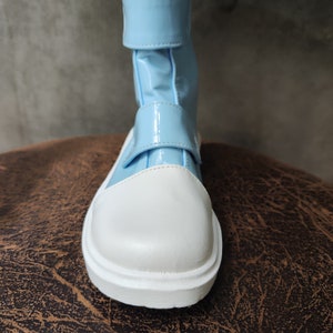 Dragon Ball Buruma Bulma Cosplay Shoes Blue Boots - Etsy