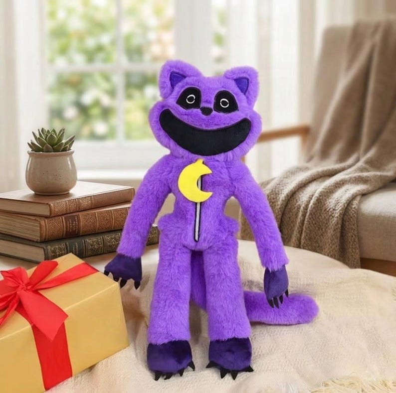 Poppy Playtime Smiling Critters Third Form Catnap Plush Toy - Etsy ...