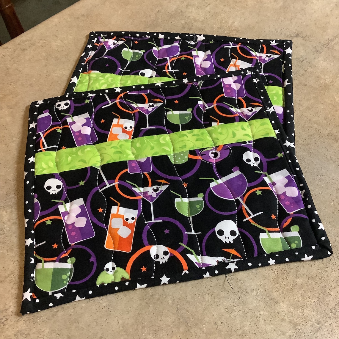 Halloween Mug Rugs - Etsy