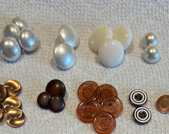 Vintage Assorted Buttons for Sewing, Crafts, Junk Journals ...