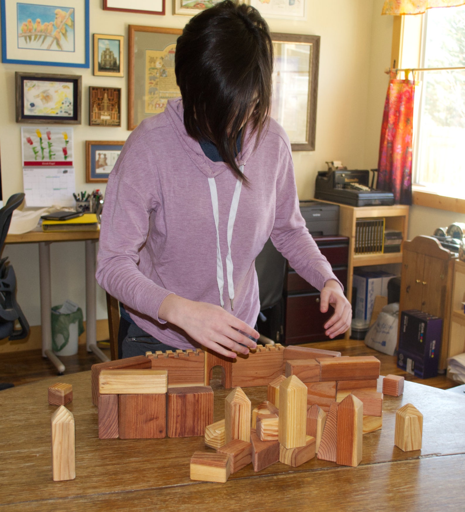 Temple Blocks Redwood Blocks Heirloom Blocks Designing - Etsy